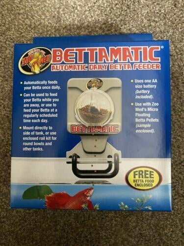 Zoo Med Bettamatic Automatic Daily Betta Feeder | Rainforest Pets,LLC